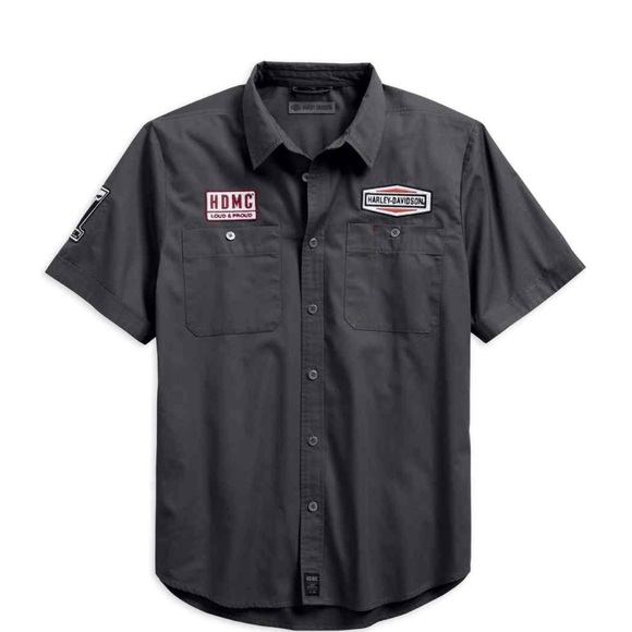 Button Down Harley Davidson Shirts
